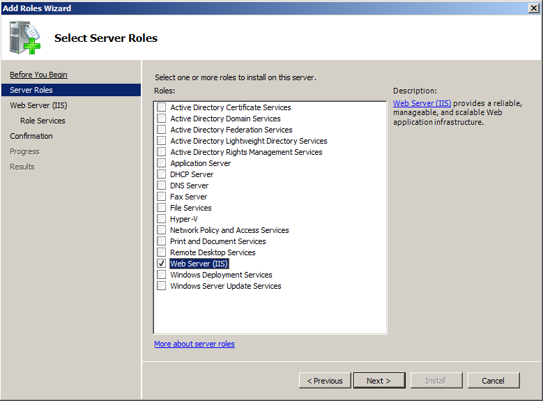 Installer un serveur IIS 7.5 sous Windows Server 2008 R2 & Aymeric Lagier - CISSP